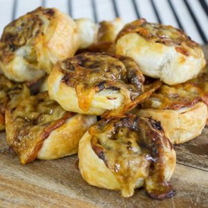 Puff Pastry Pizza Scrolls - Cooking Perfected