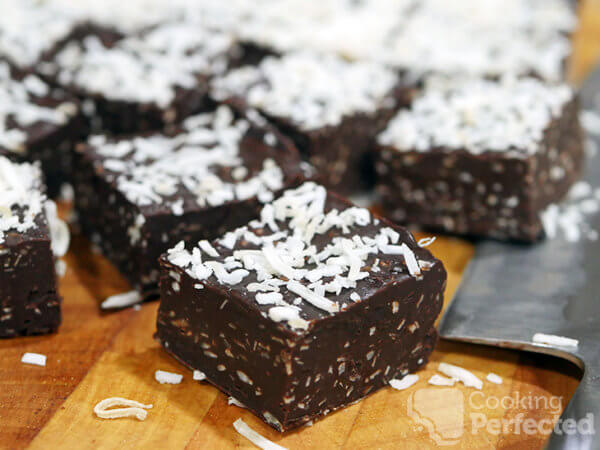 Chocolate Coconut Fudge - Cooking Perfected